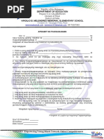 Tagalog Agreement Template | PDF