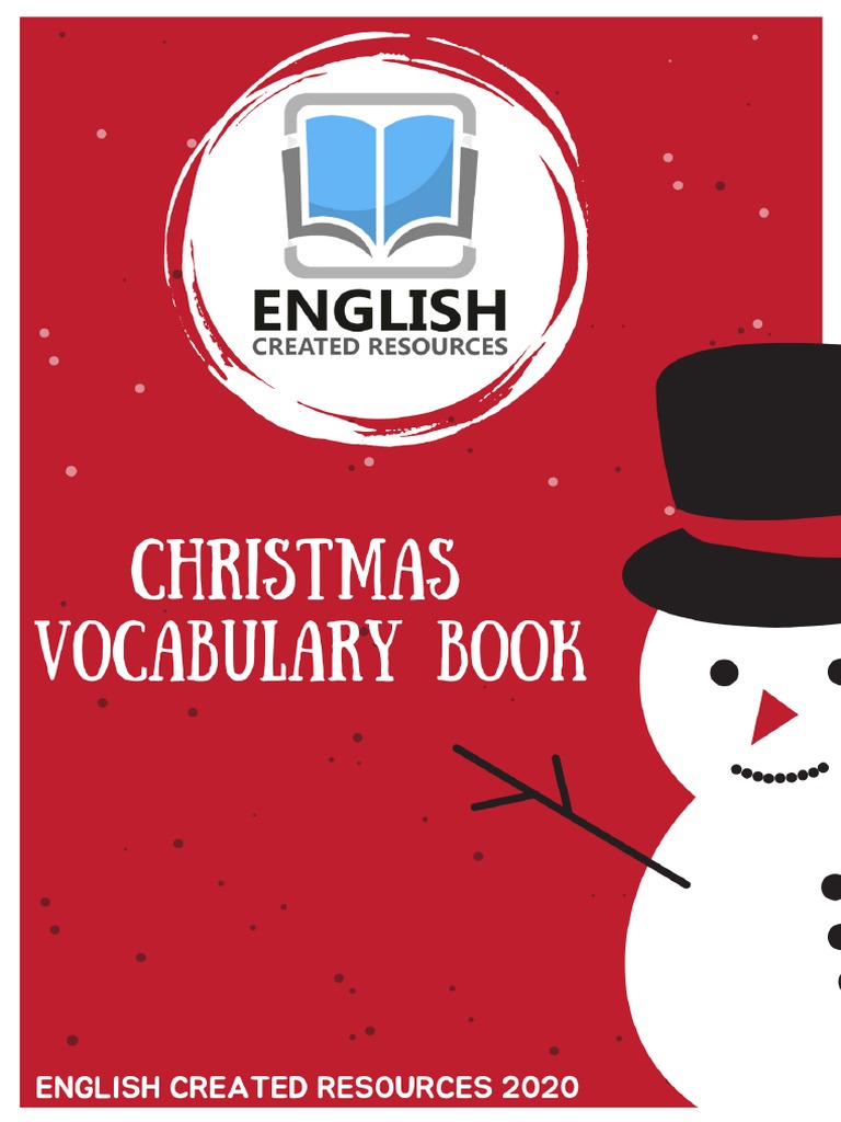 Christmas Vocabulary Book | PDF | Vocabulary | All Rights Reserved