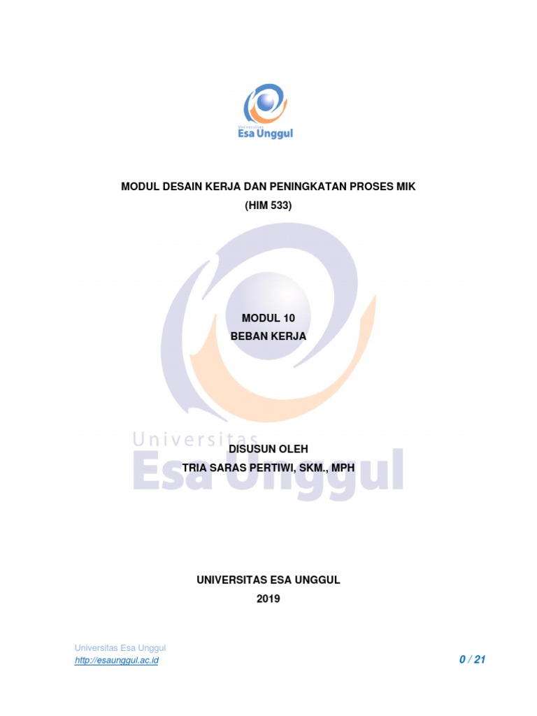 Modul 10 | PDF | Karier & Perkembangan | Komputer