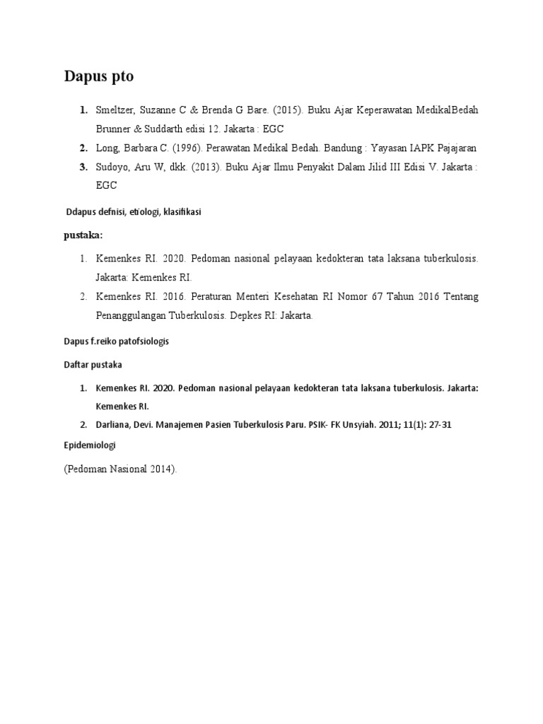 Dapus Pto | PDF