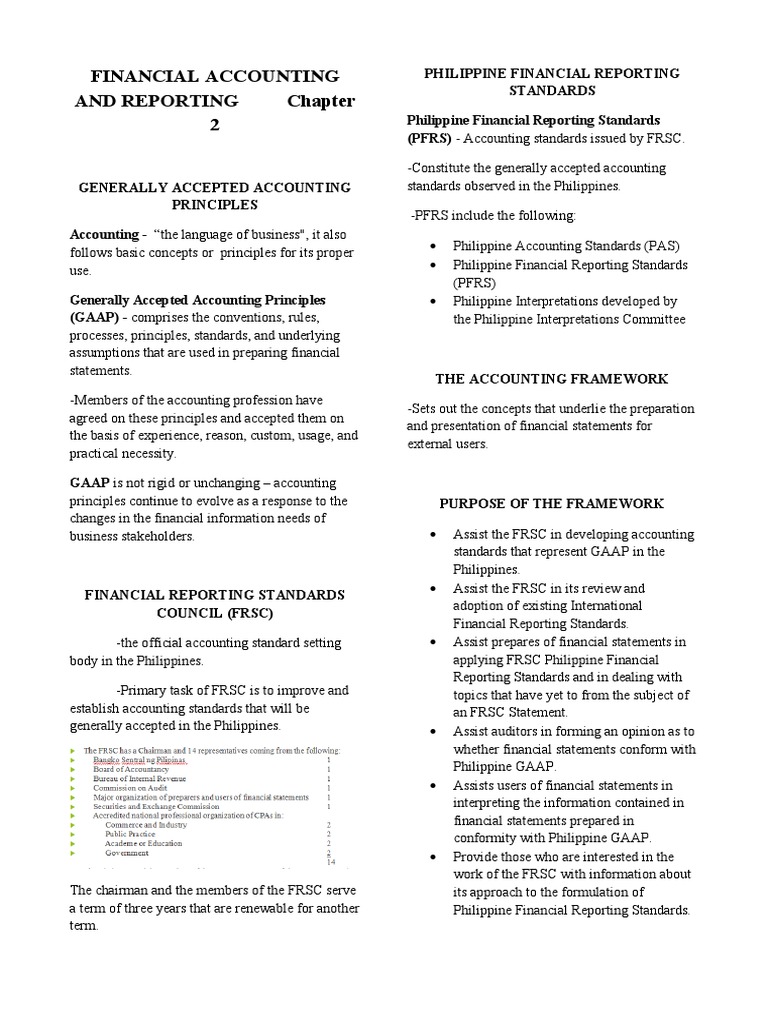 Financial Accounting and Reporting Chapter 2 | PDF | Equity (Finance ...