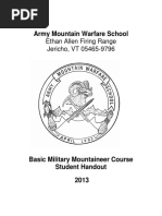 Machine Gun Employment - Student Handout | PDF | Machine Gun | Artillery