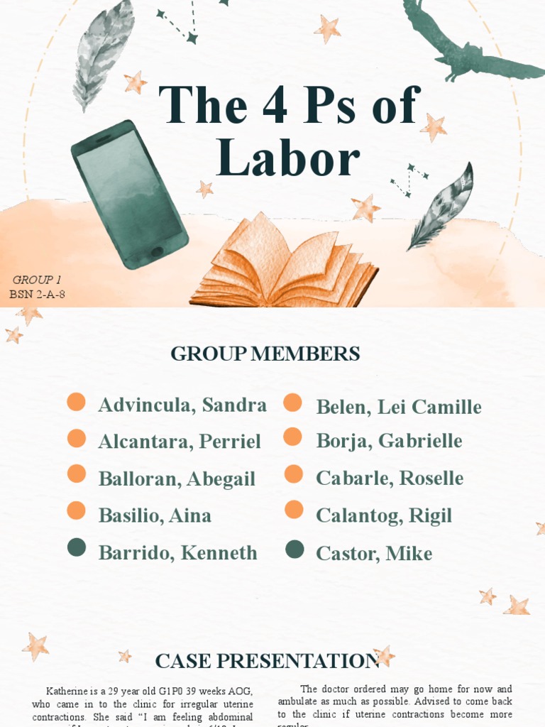 Understanding the 4 Ps of Labor | PDF | Childbirth | Uterus