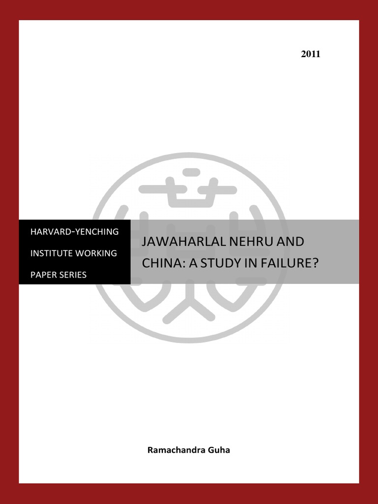 Ramachandra Guha - Jawaharlal Nehru and China | PDF | Jawaharlal Nehru ... Ramachandra Guha - Jawaharlal Nehru and China | PDF | Jawaharlal Nehru ...