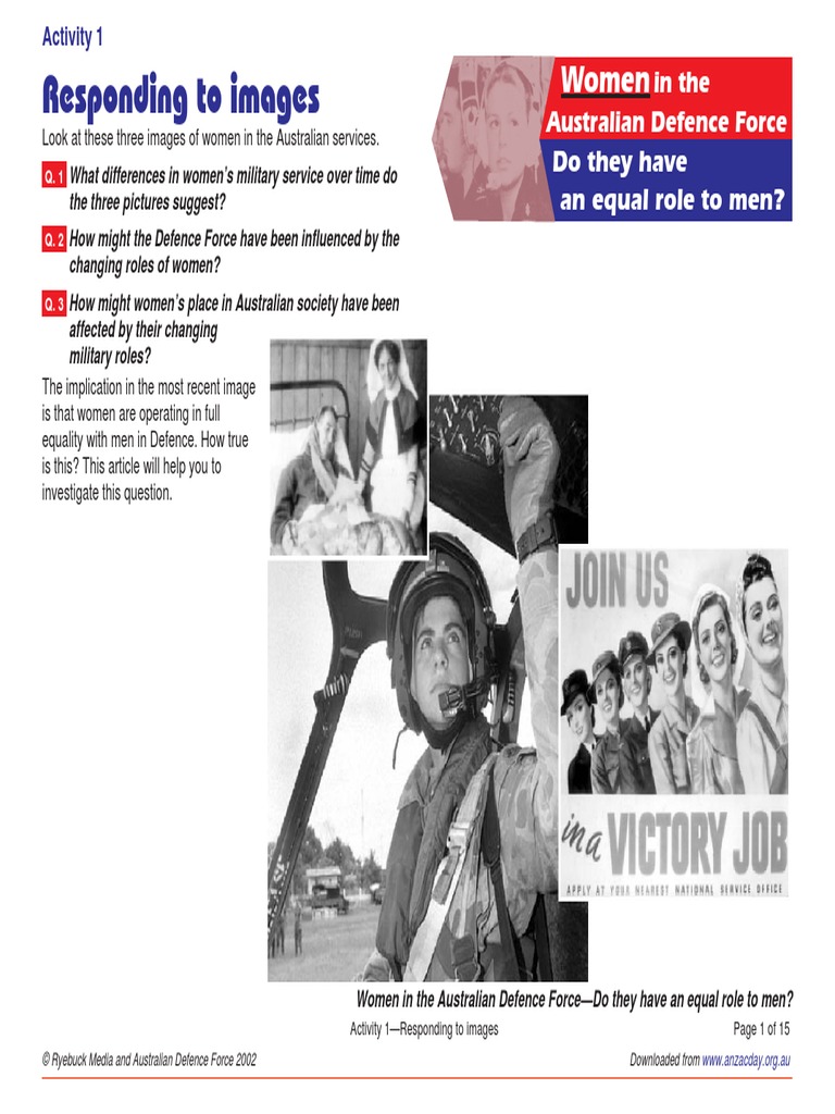 Women in Adf | PDF | Australian Defence Force | National Security