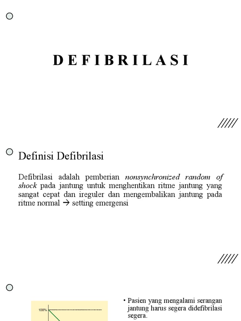Defibrilasi Dan Kardioversi | PDF | Kesehatan Holistik | Sains & Matematika