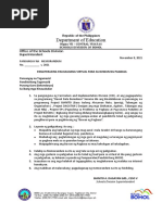 Script For Barangay Fiesta | PDF