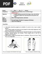 Eng6 - Module 1-IDENTIFYING REAL or MAKE BELIEVE - FACTUAL or ...