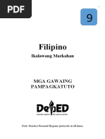 Filipino 9-Q2 Modyul 5 | PDF