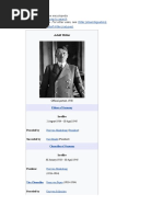 Adolf Hitler's Speech Timeline | PDF | Adolf Hitler | Nazi Germany