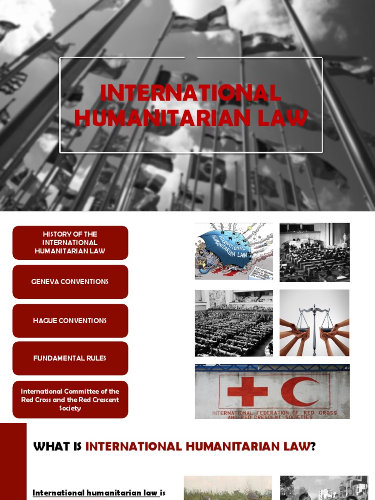 XIII. International Humanitarian Law | PDF | International Humanitarian ...