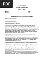 AP2 q1 Mod1 Ang Aking Komunidad v2 | PDF