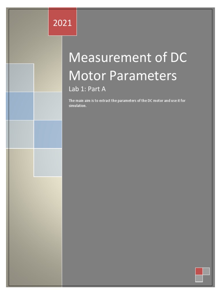 Lab Report DC Motor | PDF | Electric Motor | Power Supply