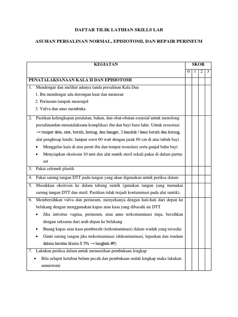 Daftar Tilik APN | PDF