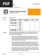 Abbott I-Stat Pt/Inr Error Codes: Startup Messages | PDF | Rechargeable ...
