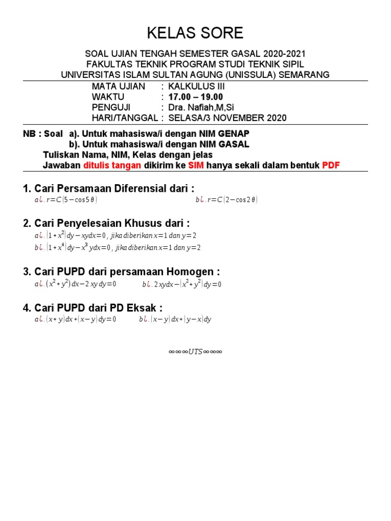 Uts K3-Sore | PDF | Metode & Bahan Ajar | Komputer