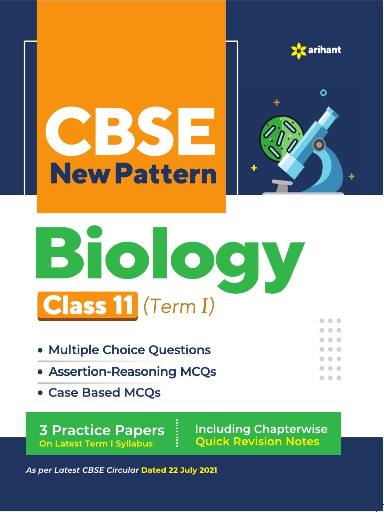 CBSE Biology Class 11 Term 1 Objective Question Bank | PDF | Taxonomy ...