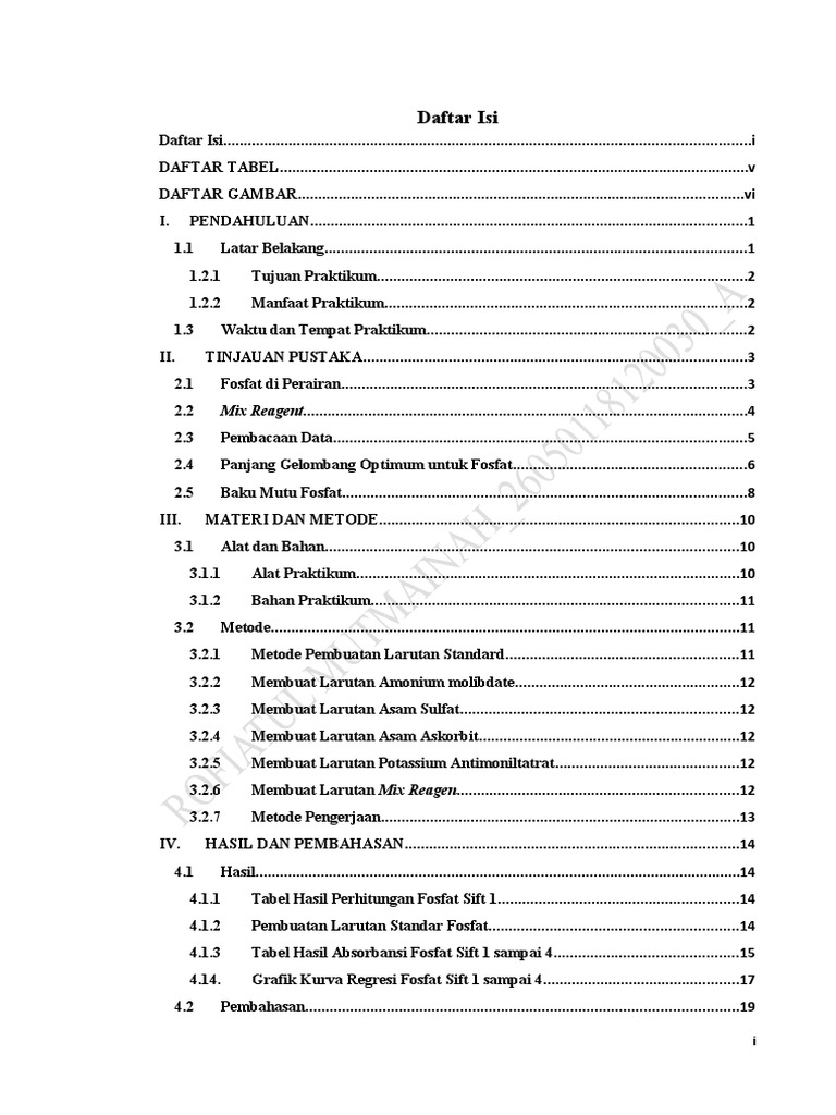 Lapres Kimnal Fosfat, Nitrit, Nitrat Rofiatul Mutmainah | PDF