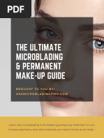 Brow Mapping Workbook | PDF | Eyebrow | Human Appearance