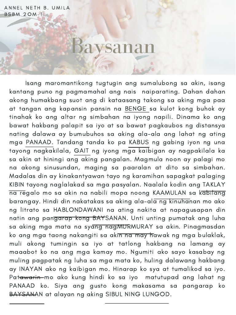 Filipino Gned 12 | PDF