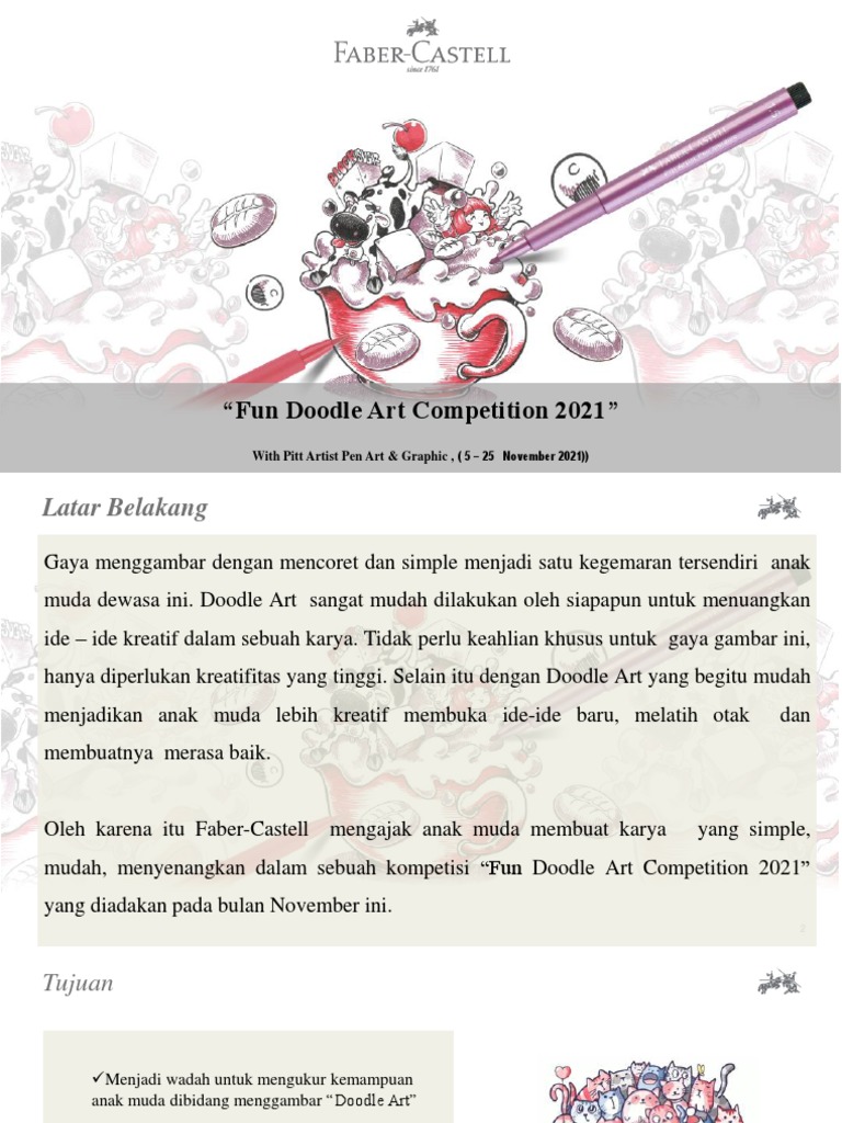 Proposal - Fun Doodle Art Competition 2021 | PDF