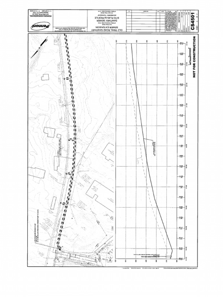 Sewer Extension Project Newberry TWP Drawings | PDF