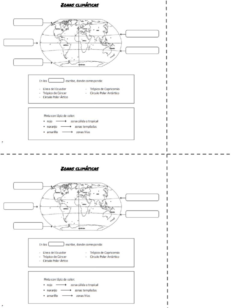 Repaso - Zonas Climáticas | PDF