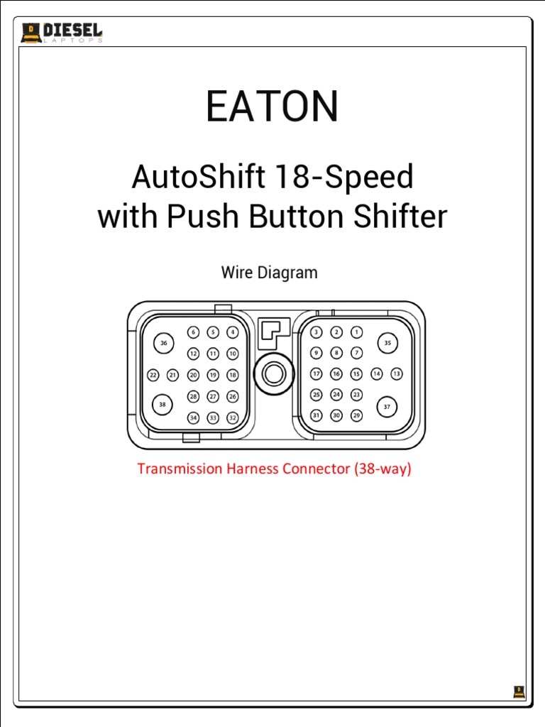 Eaton - Gen 3 (Auto & UltraShift) .18 Speed With Push Button (AutoShift ...
