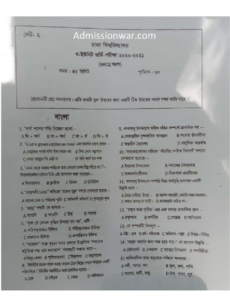 Du Kha Unit 2021 | PDF