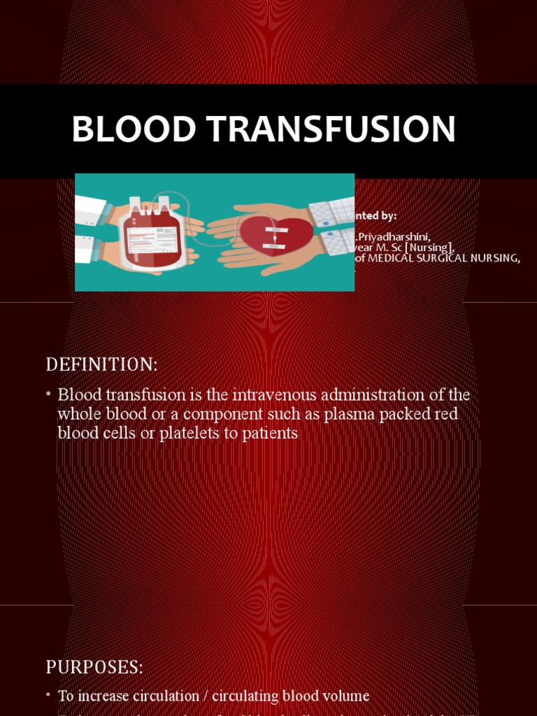 Blood Transfusion | PDF | Blood Transfusion | Blood Type