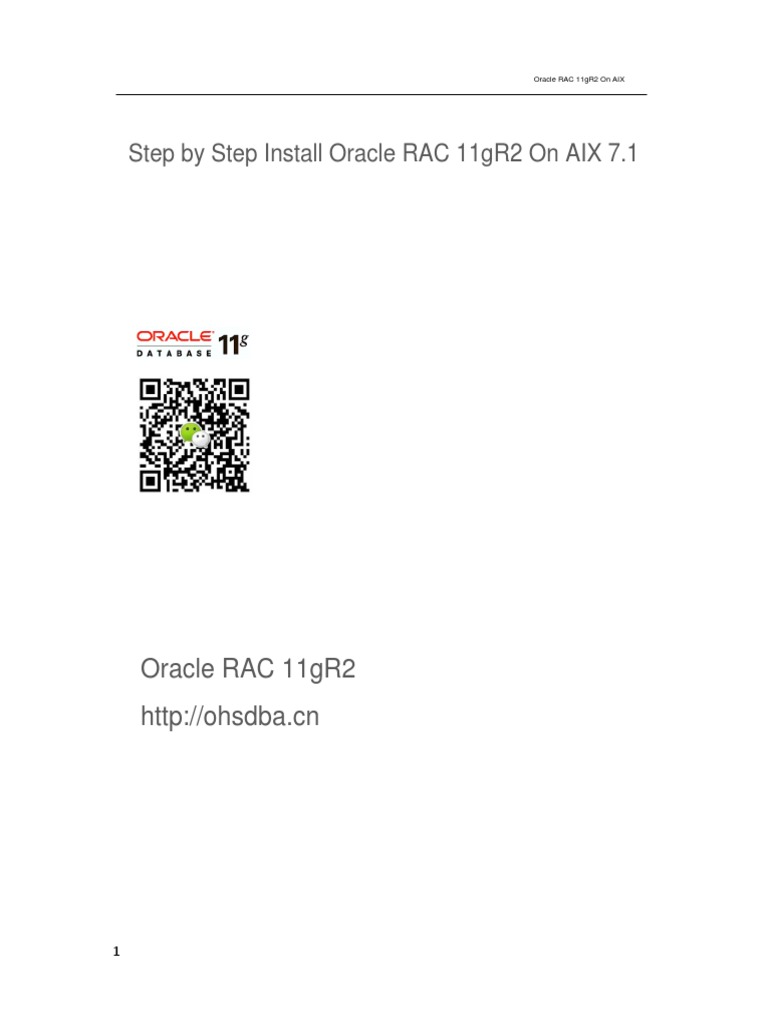 Oracle RAC 11gR2 On AIX Step by Step Install Oracle RAC | PDF | Software | Computer Networking