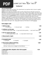 MATEMATIKA 4 Modele Testesh Sipas Periudhave | PDF
