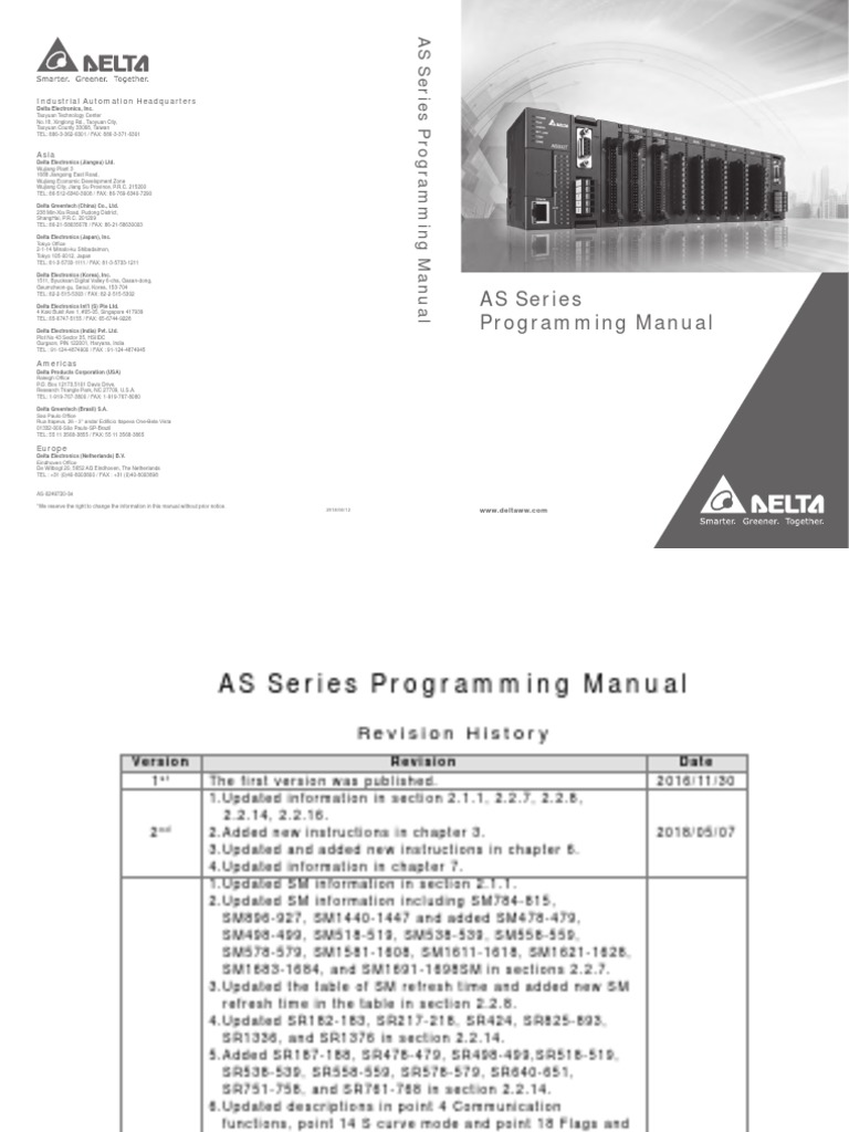 As300 PM en 20180612 | PDF | Subroutine | Programmable Logic Controller
