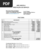 Modelo de Fatura Proforma Angola | PDF | Pagamentos | Economias