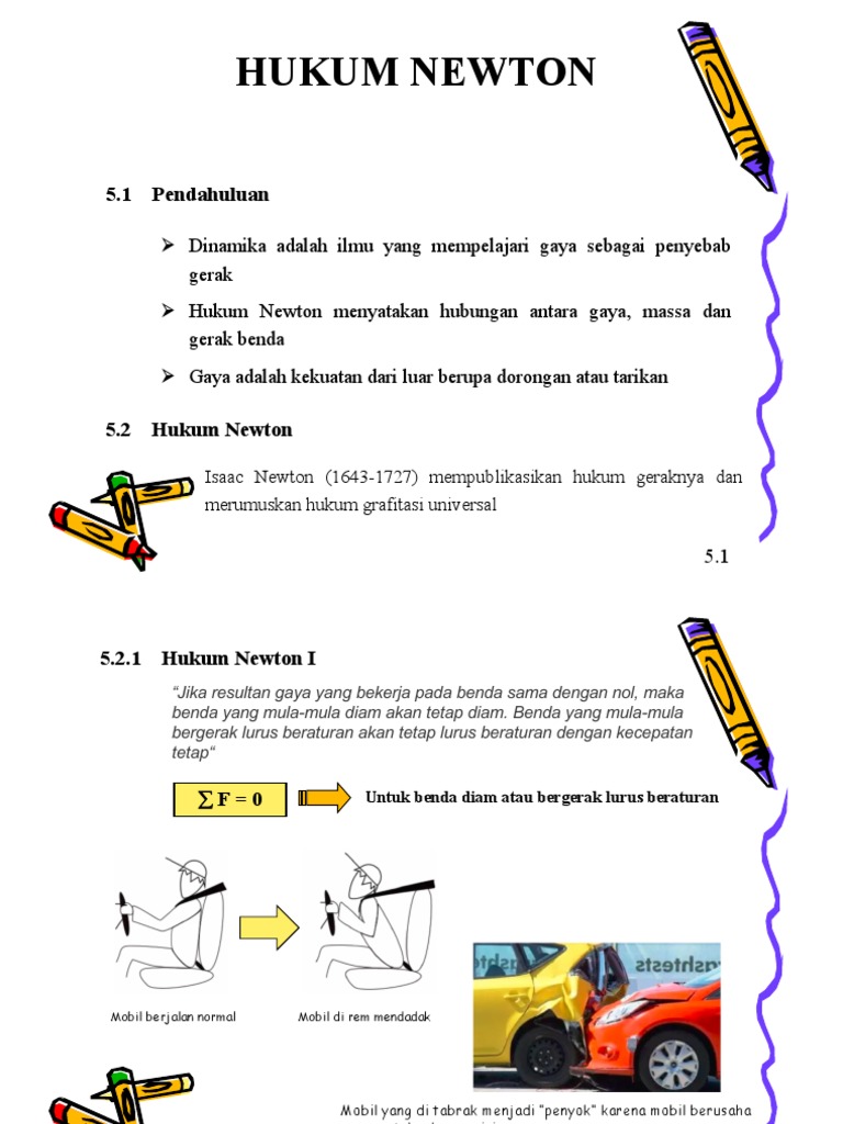 Hukum Newton Teori | PDF