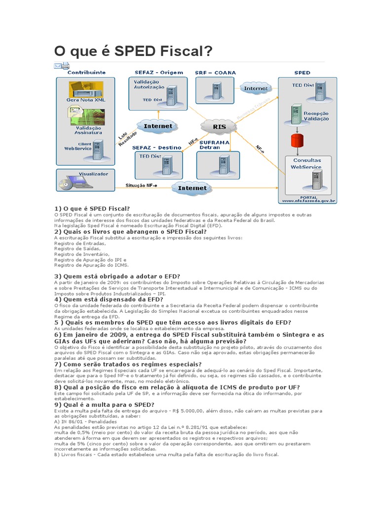 Guia completo sobre SPED Fiscal | PDF | Escrituração contábil | Impostos