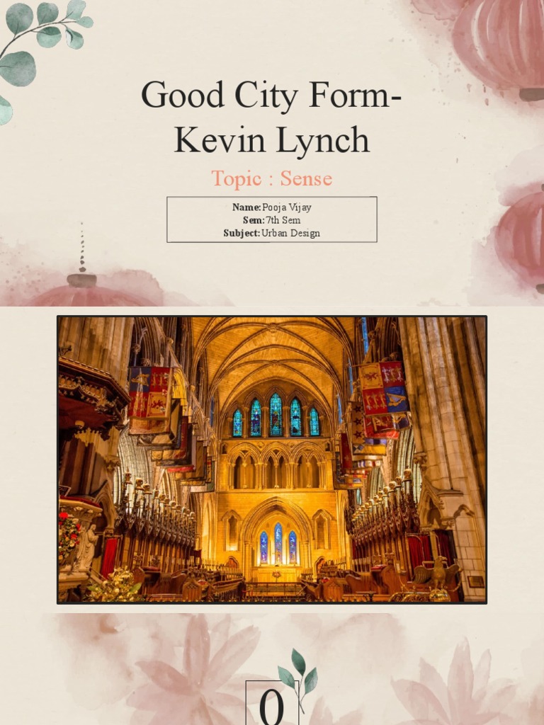 Good City Form-Kevin Lynch: Topic: Sense | PDF