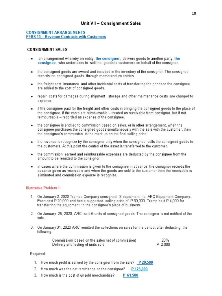 Consignment Sales | PDF | Expense | Prices