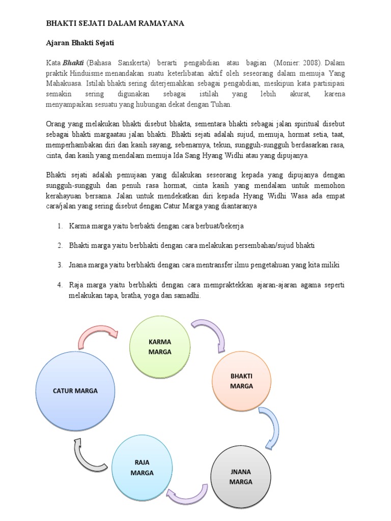 Ajaran Bhakti Sejati | PDF