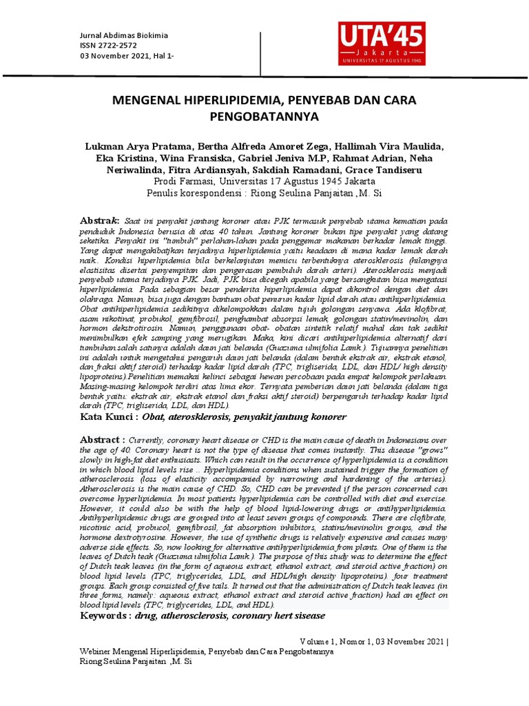 Artikel Biokimia | PDF | Kesehatan Holistik