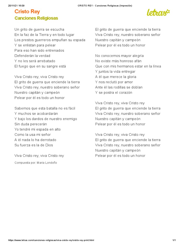 Cristo Rey - ) | PDF | Cristo (título)