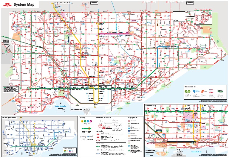 TTC SystemMap 2021-11 | PDF