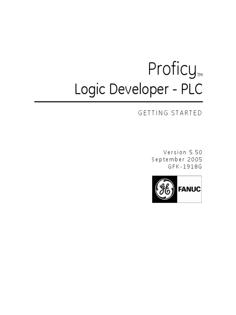 Proficy: Logic Developer - PLC | PDF | Programmable Logic Controller | Windows Xp