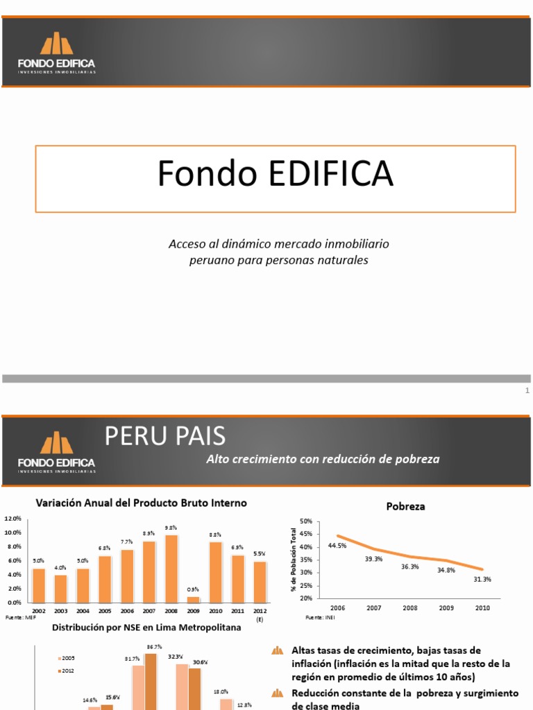 Presentación Fondo Edifica (Final) | PDF | Arquitecto | Perú