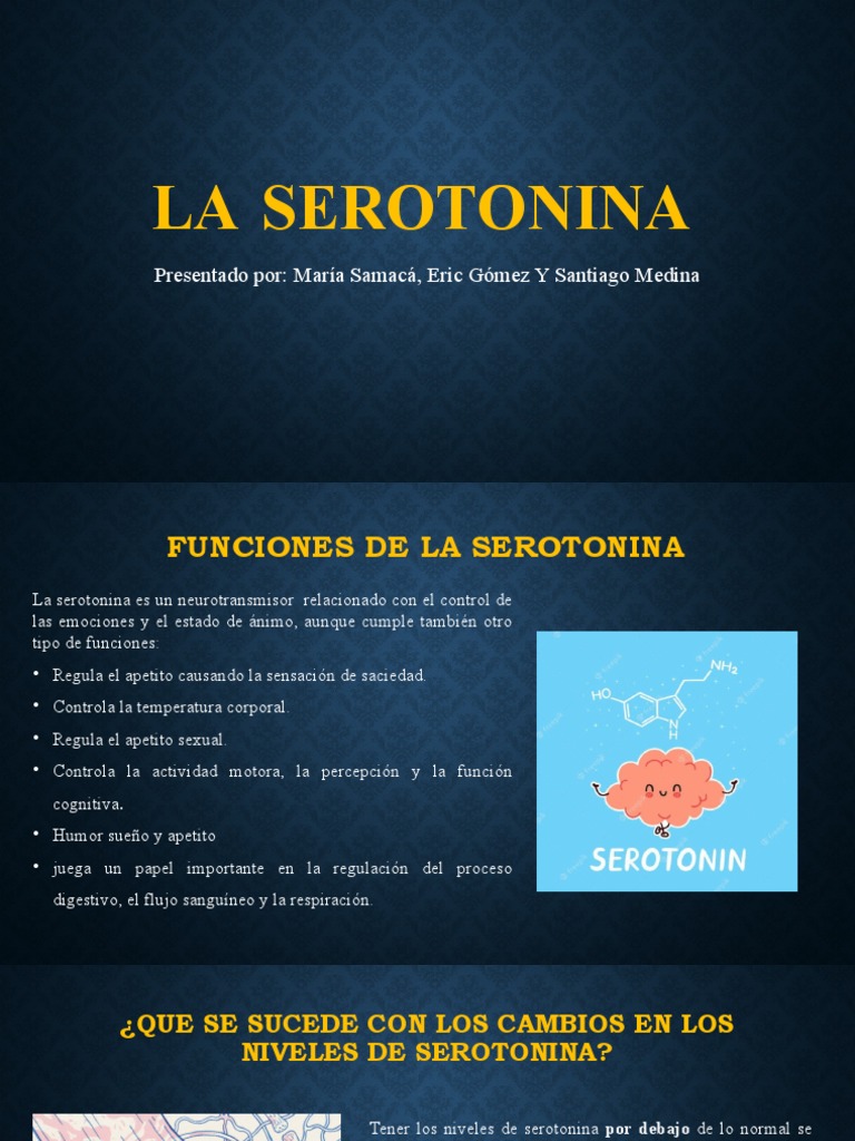 La Serotonina | PDF | Serotonina | Desorden obsesivo compulsivo