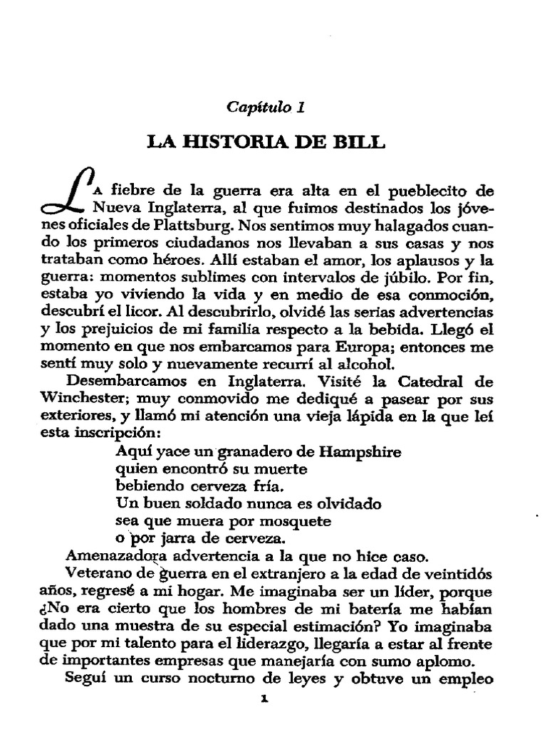 La Historia de Bill | PDF