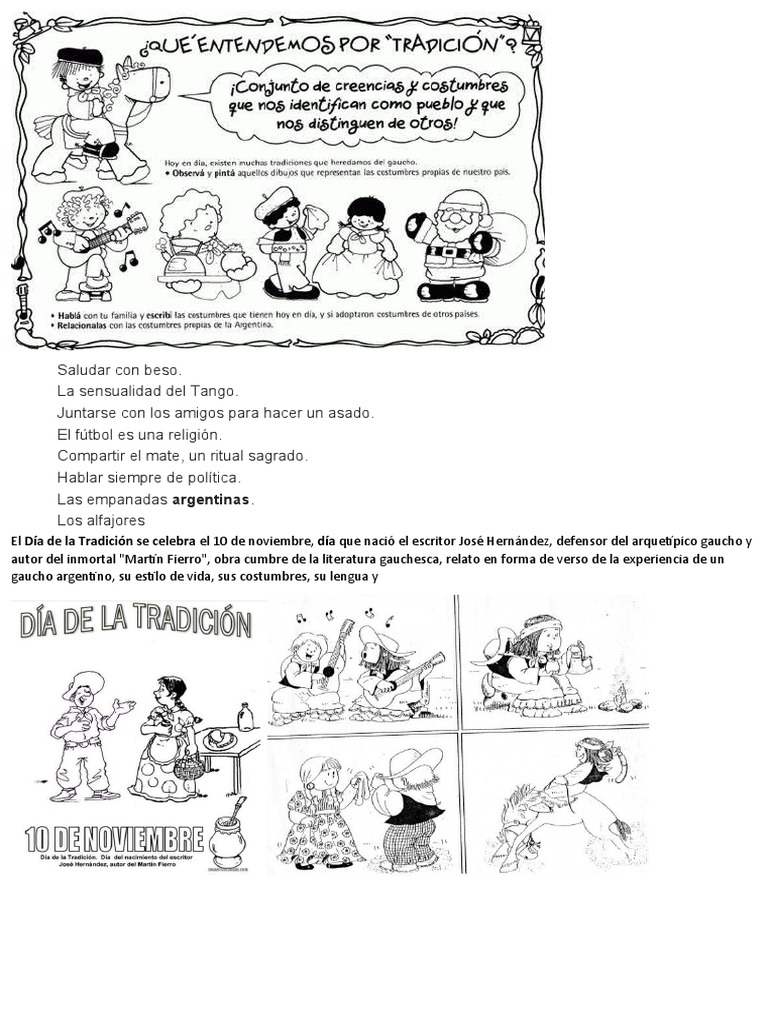Dia de La Tradicion | PDF