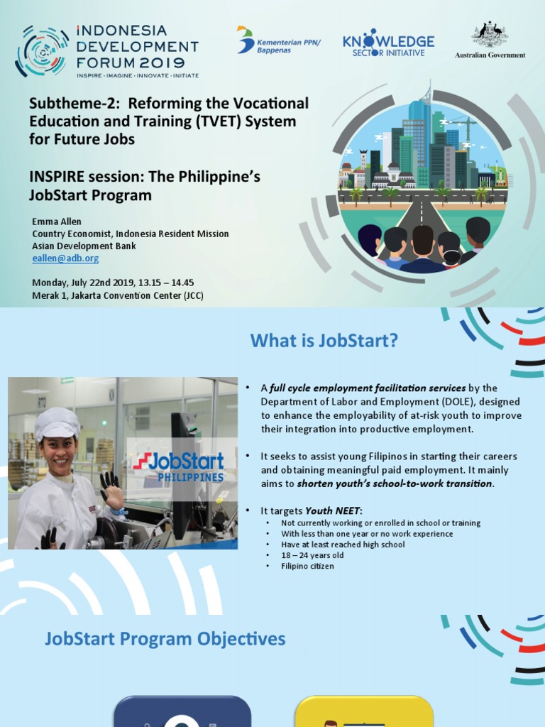 Inspire Session The Philippines Jobstart Program | PDF | Internship ...