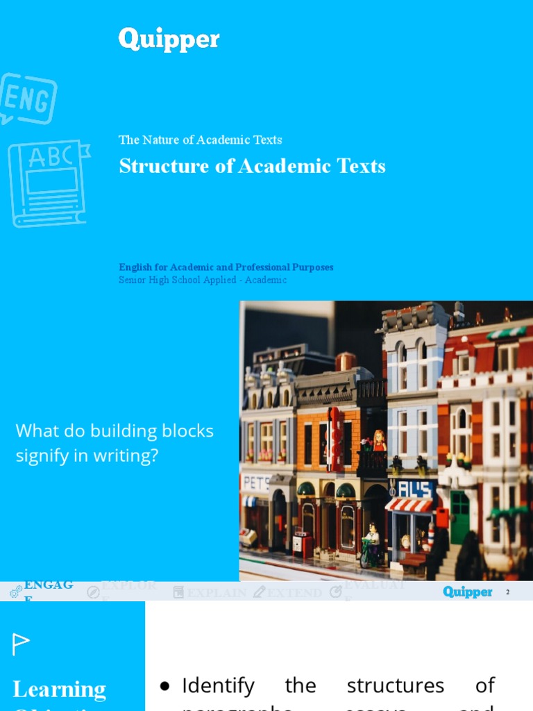 The Nature of Academic Texts | PDF | Paragraph | Essays