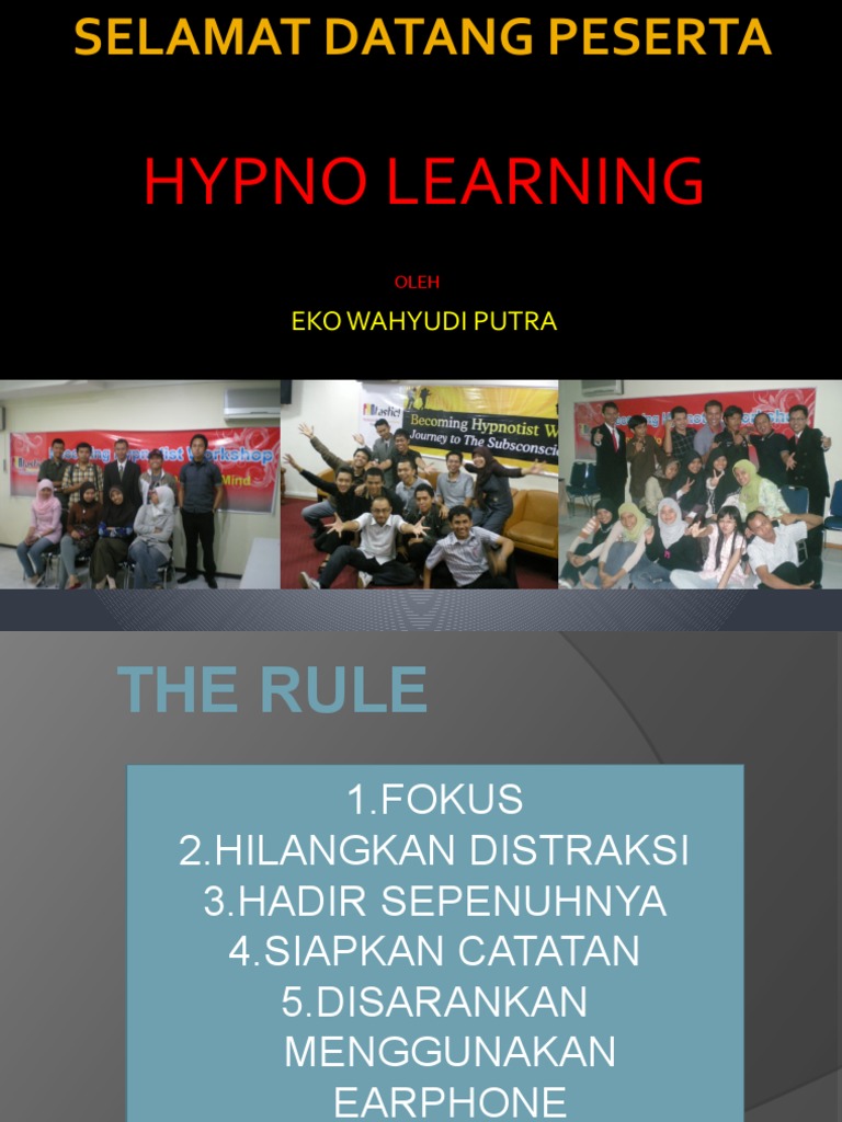Hypno Learning | PDF